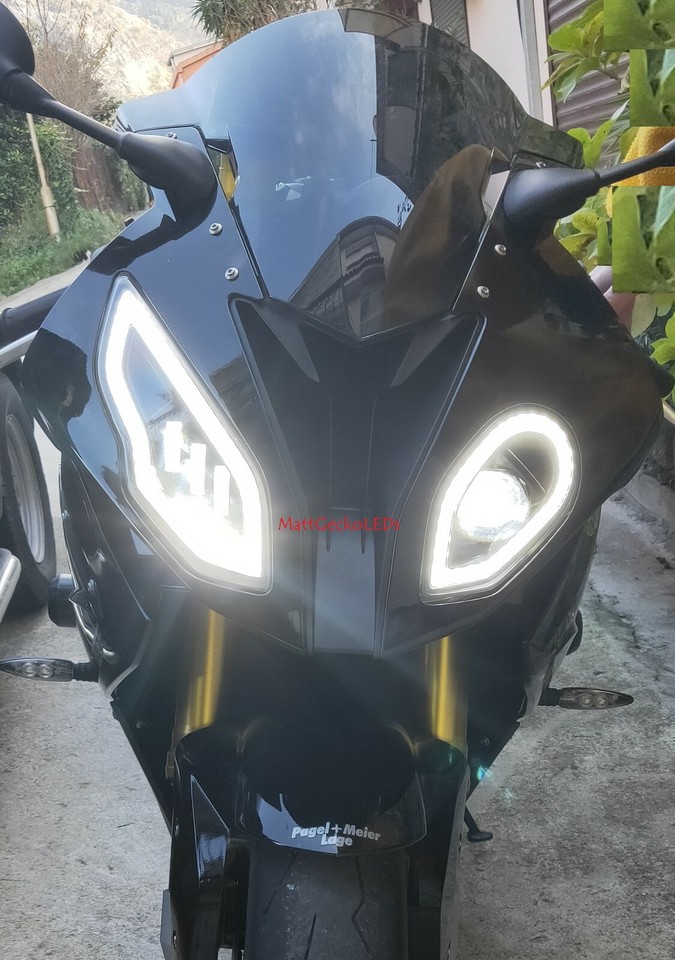 BMW 2015 - 2018 S1000RR . LED Headlight Set .. Big improvement over ...