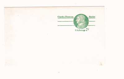 USA 7c Charles Thomson 1975 Postal Card Postcard Unused Not Stamped | eBay