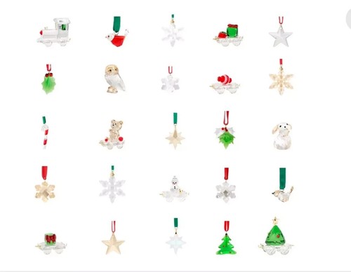 Swarovski Crystal, Annual LIMITED Edition Advent Calendar 2024 SET ...