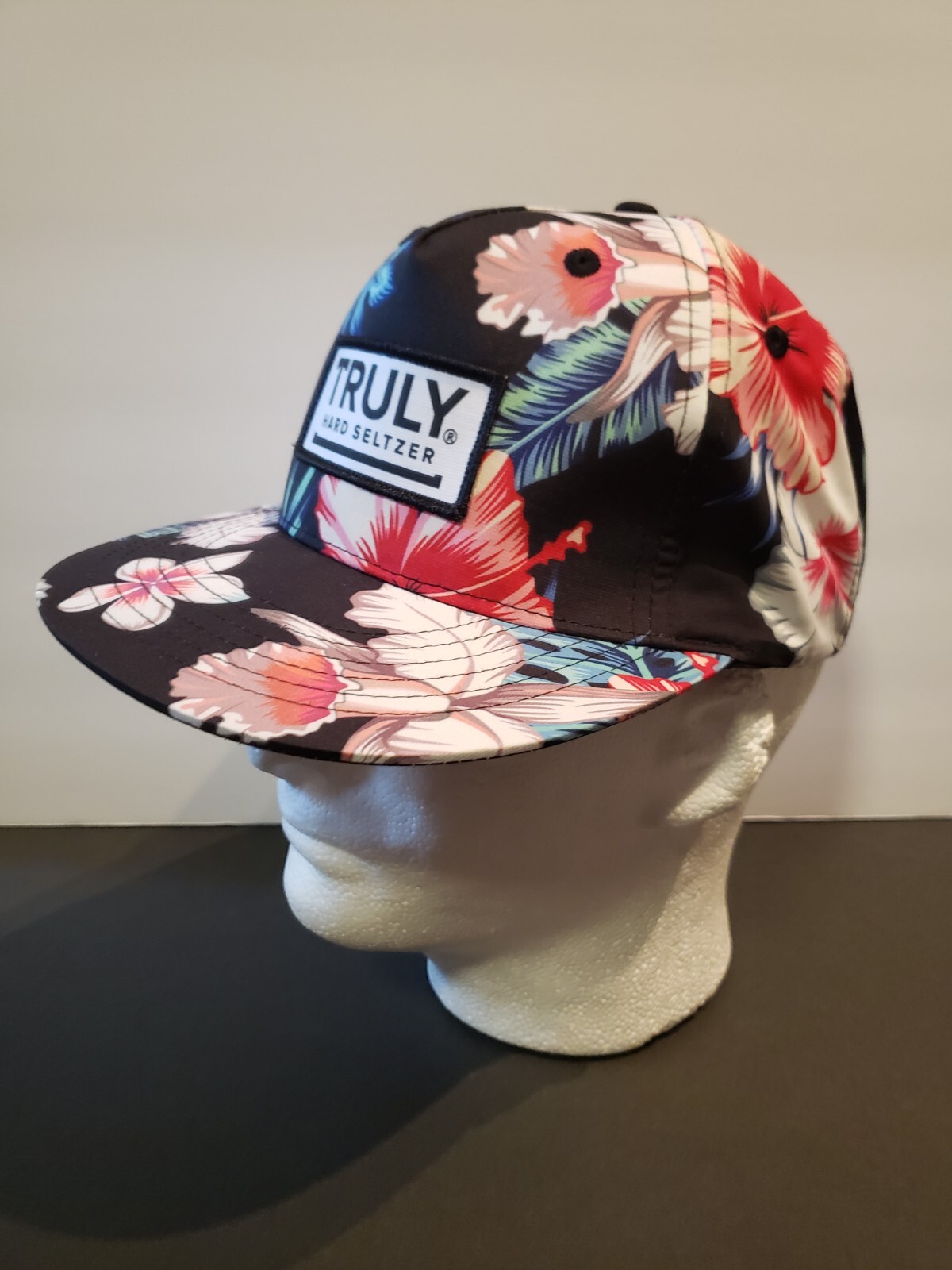 Truly Hard Seltzer SnapBack Hat Floral Flowers Tropic… - Gem