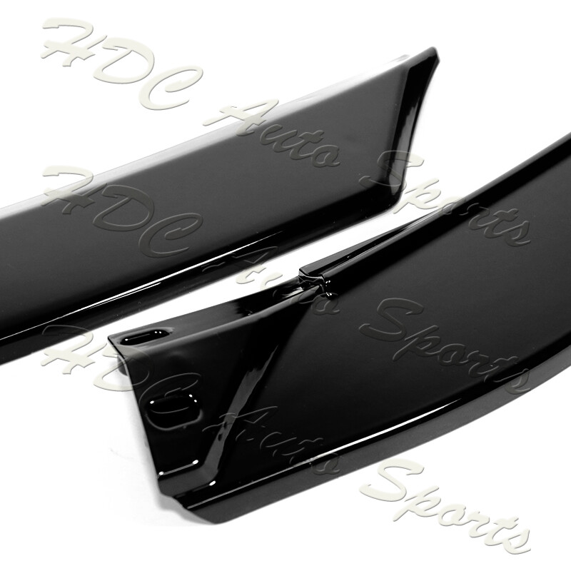 For 2023-2024 Acura Integra TR-Style Painted Black Front Bumper Lip ...