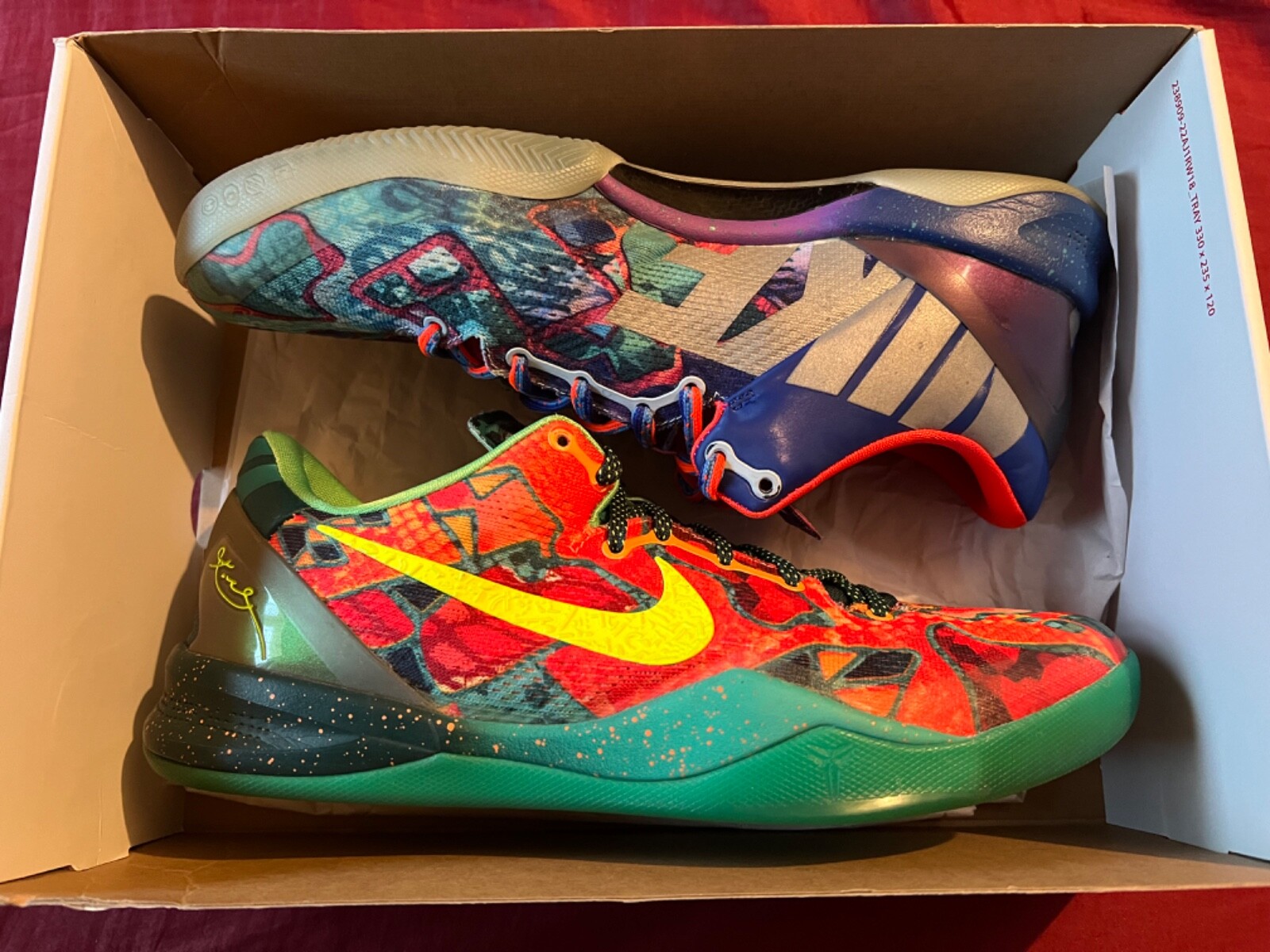 Nike Kobe 8 System Premium What The Kobe Size 11 884499429524 | eBay