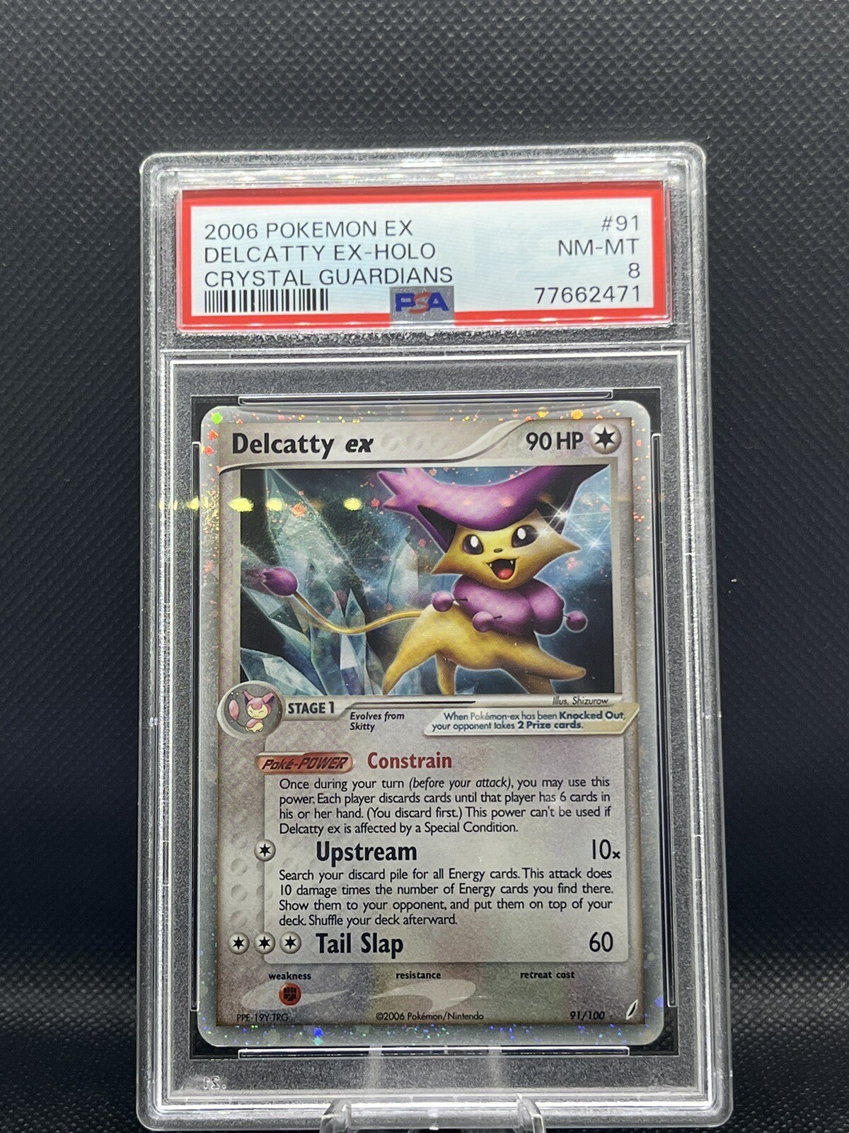 Pokémon TCG Delcatty Ex EX Crystal Guardians 91/100 Holo Holo Rare EX ...