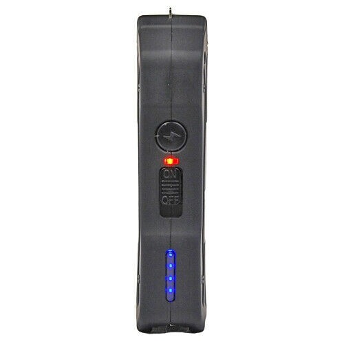 Hot Shot Stun Gun With Flashlight And Battery Meter Black LIFETIME ...
