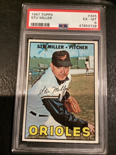 1967 Topps - Stu Miller #345 for sale online | eBay