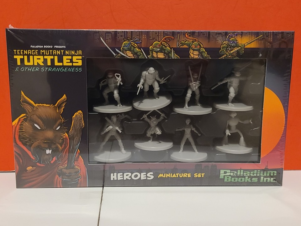 Teenage Mutant Ninja Turtles Official Palladium RPG Miniatures 2025 ...