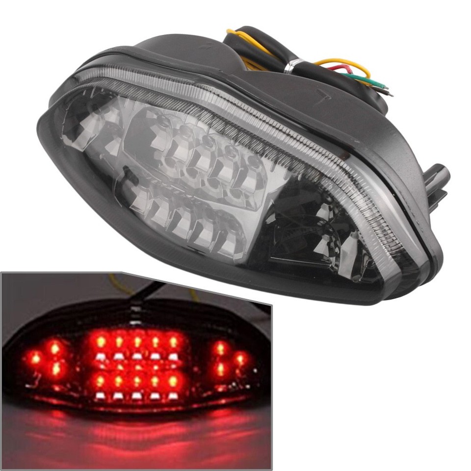 LED Tail Light for Suzuki DL650 V-Strom 2004-2009 Black Turn Signal ...