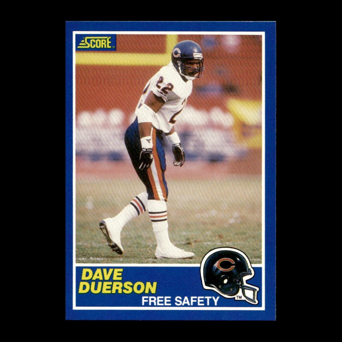 Dave Duerson 1989 Score Chicago Bears #22 R329M 94 | eBay