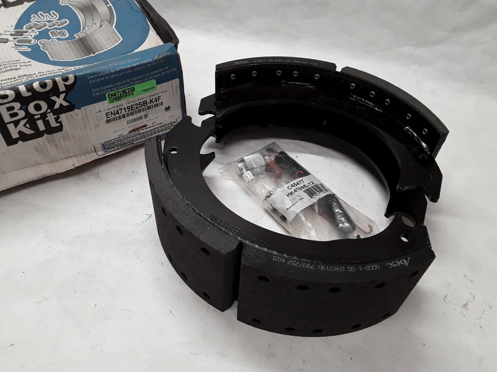 BRAKE SHOES EN4719E2SH1507 FEDERAL MOGUL-ABEX Stop Box Kits Eaton ES2 ...