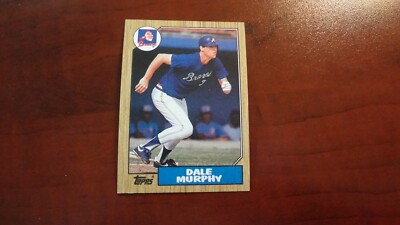 1987 TOPPS # 490 DALE MURPHY BASEBALL CARD | eBay