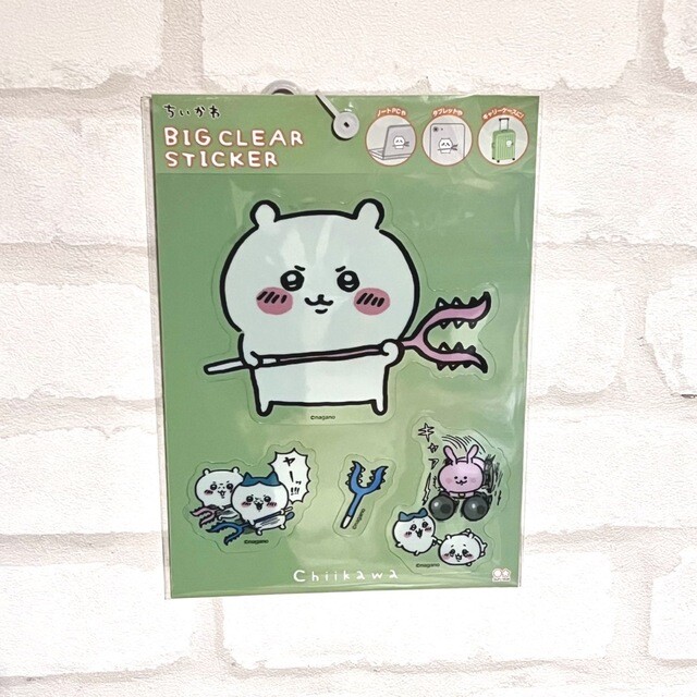 Chikawa Big Clear Sticker | eBay