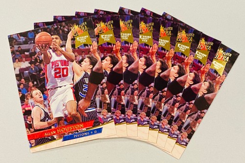 (8) Allan Houston 1993-1994 Fleer Ultra 1st Round Draft Pick NM-MT RC ...