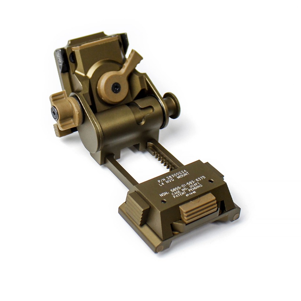 L4G24 Metal NVG Night Vision Tactical Helmet Mount for PVS15 PVS18 ...