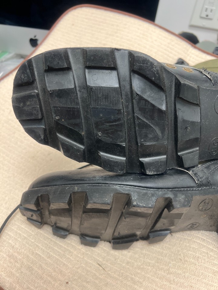 NEW VINTAGE 1968 US ARMY VIETNAM WAR ERA GENESCO JUNGLE BOOTS - SIZE ...