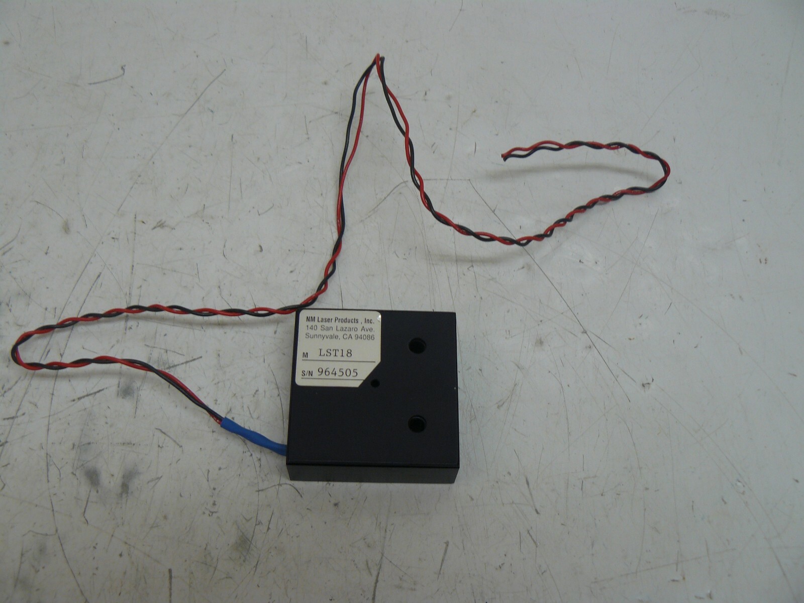 NM LASER PRODUCTS LST18 LOW OPTICAL POWER SAFETY AND PROCESS SHUTTER | eBay