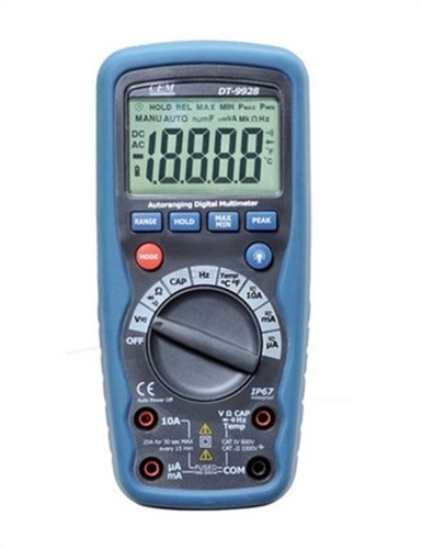 Professional Waterproof Digital Multimeter Cem DT-9928 110MF/760℃ sk | eBay