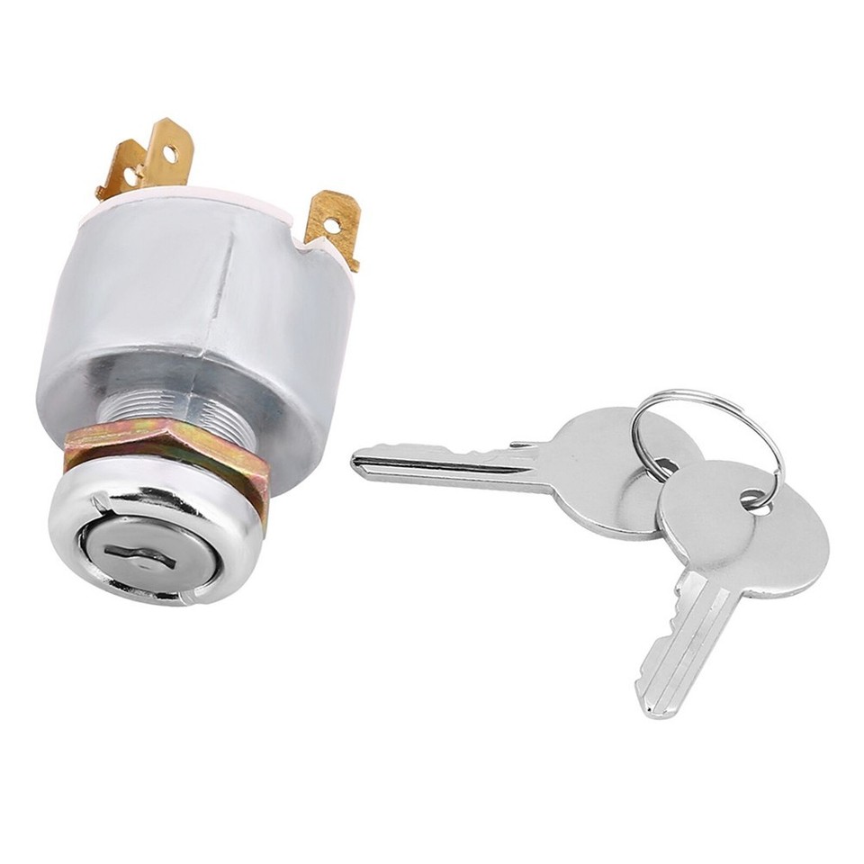 Ignition Switch Keys High Temperature Resistance Silver 12V Car Lgnition Switch | eBay UK