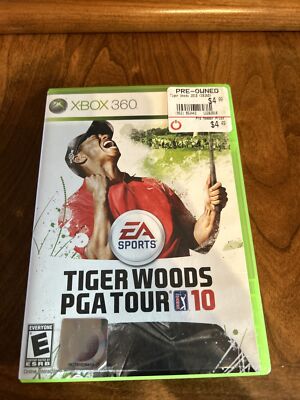 Tiger Woods PGA Tour 10 For Xbox 360 Golf Very Good 1E 14633190298| eBay