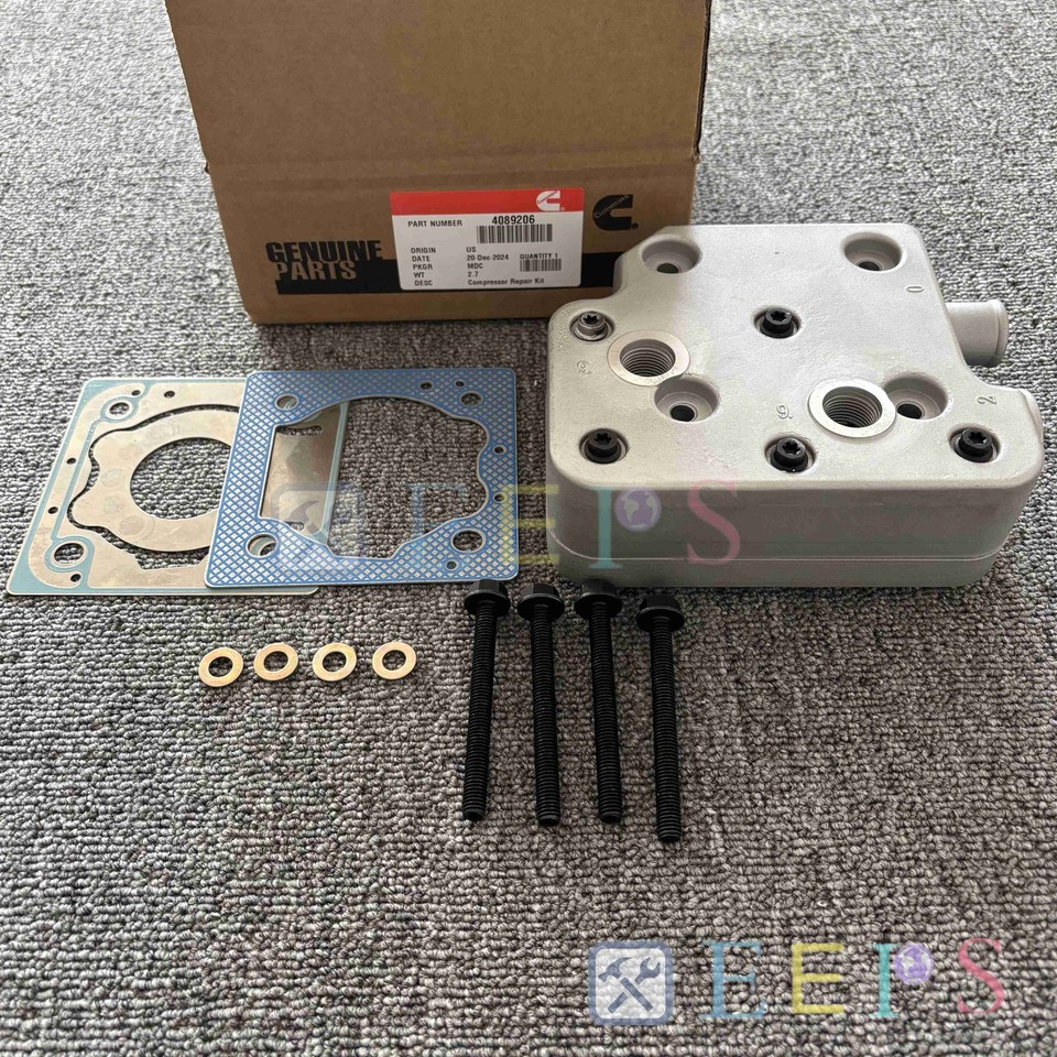 OEM Air Brake Compressor Cylinder Head Fits For Cummins ISX 4089206 ...