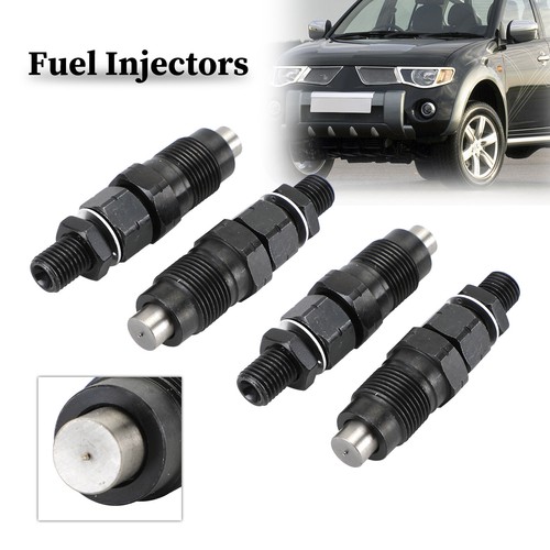 4PCS Fuel Injectors MD196607 Fit Mitsubishi L200 L400 Pick Up Diesel ...