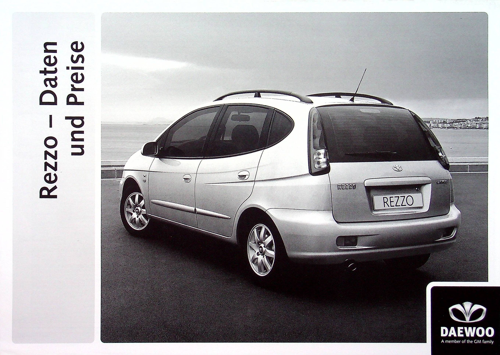 255571) Daewoo Rezzo - Preisliste & Extras - Prospekt 09/2004 | eBay