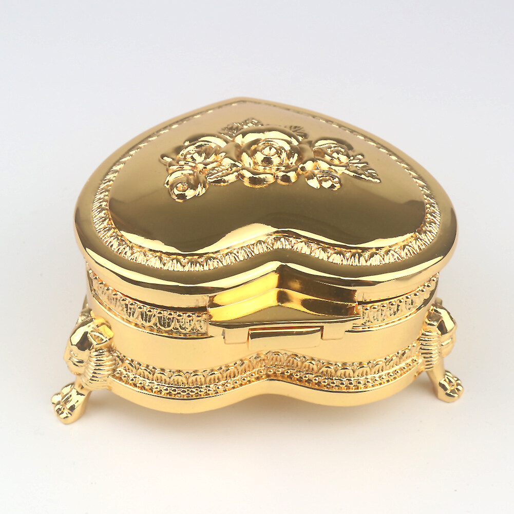 SANKYO GOLD TIN ALLOY HEART WIND UP MUSIC BOX : SAILOR MOON | eBay