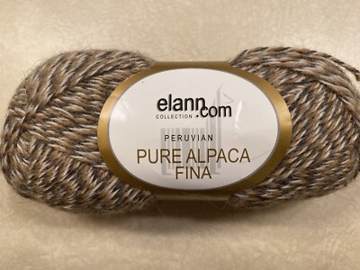 Elann.com ~ Peruvian Pure Alpaca Fina Yarn ~ Color 174 Lot 714 ~ Tan ...