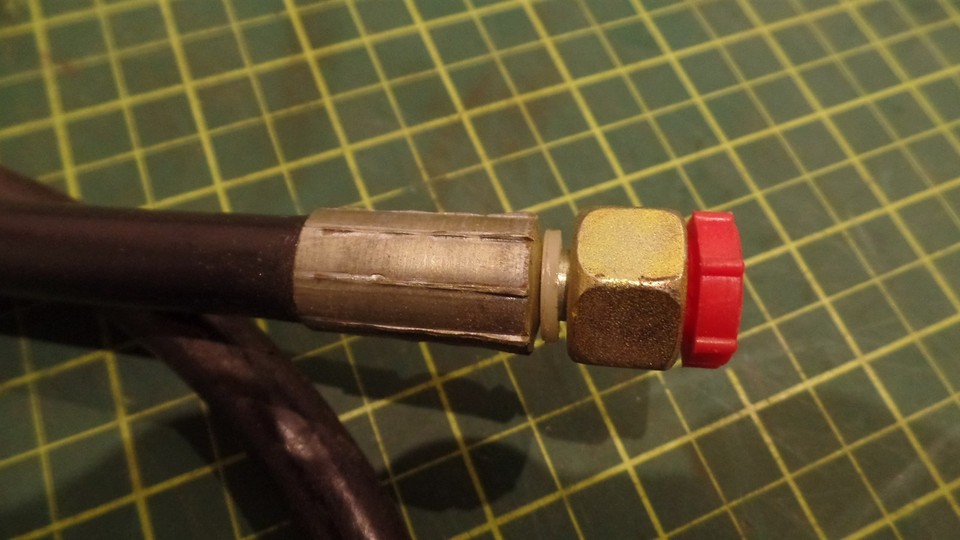 OMNIQUIP 1320210 HYDRAULIC HIGH PRESSURE HOSE ASSEMBLY W/ ELBOW, N.O.S ...