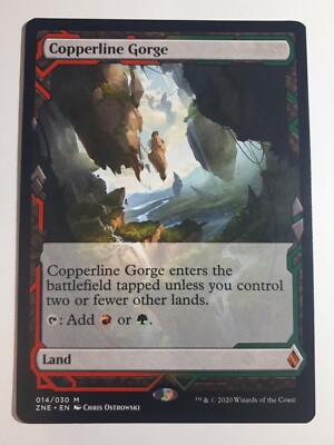 Copperline Gorge - Zendikar Rising Expeditions (Magic/MTG) NM/LP | eBay UK
