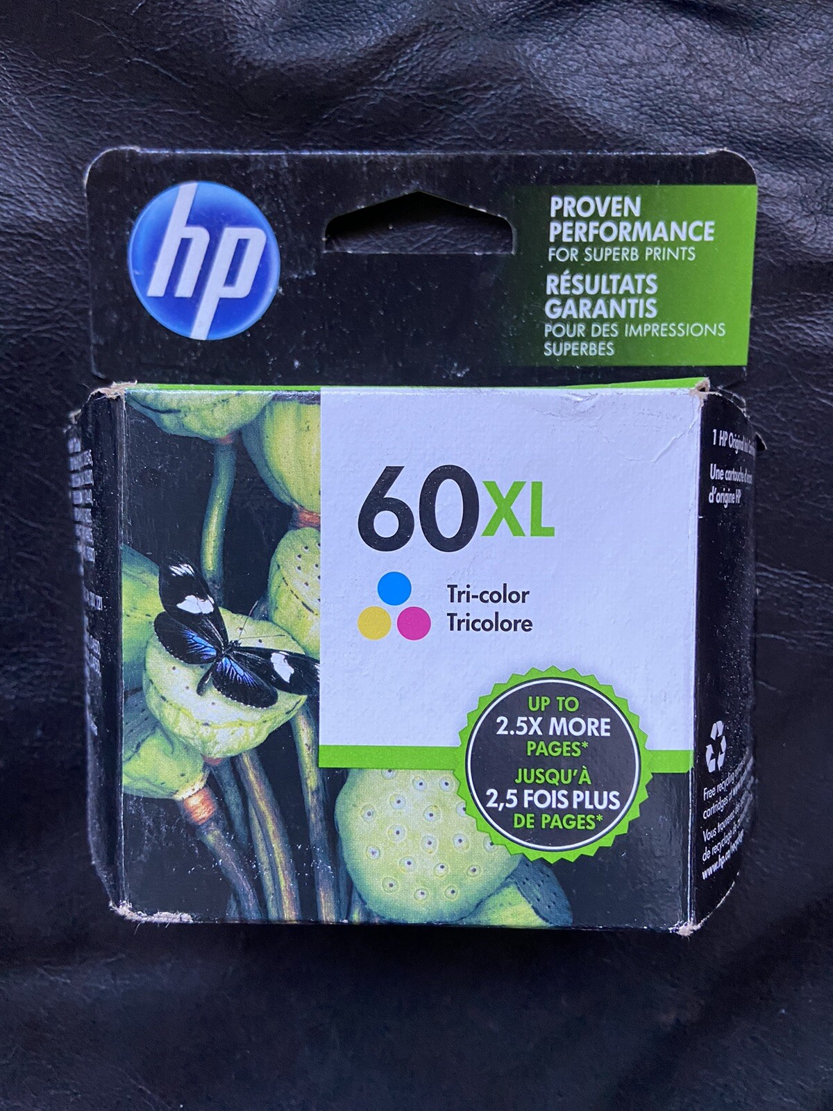 HP 60XL Original TRI-COLOR Ink Cartridge 883585702589| eBay