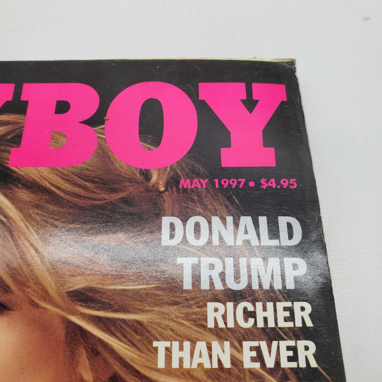 PLAYBOY May 1997 Donald Trump/Morrell Sisters/Lucy Lawless/Saul Bellow ...