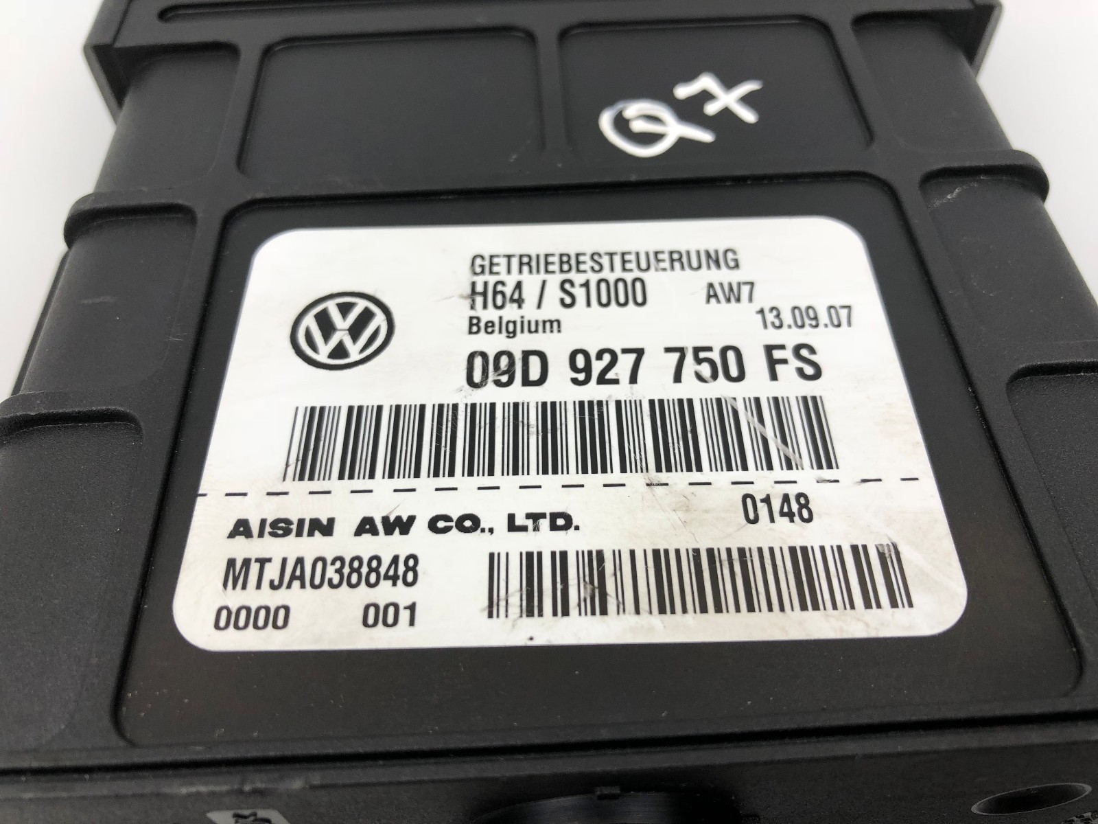 2007 Audi Q7 Automatic Gearbox Transmission Control Module TCM ...