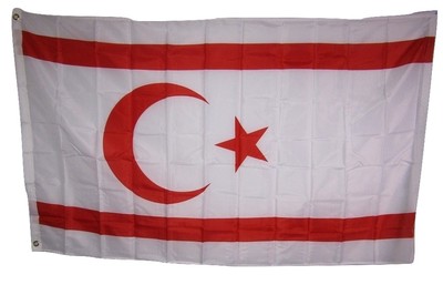 3x5 Turkey Turkish Republic of Northern Cyprus Flag 3'x5' Banner Brass ...