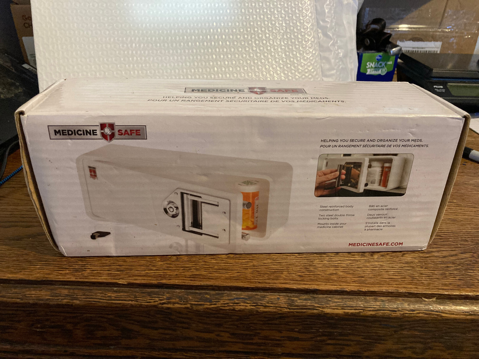 SEALED Brand NEW MEDICINE RX SAFE Medicine Safe-Standard Key, White | eBay