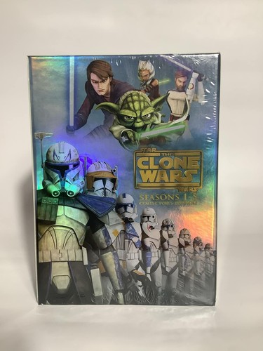 Star Wars: The Clone Wars Seasons 1-5 DVD Box Set Brand New Sealed! | eBay