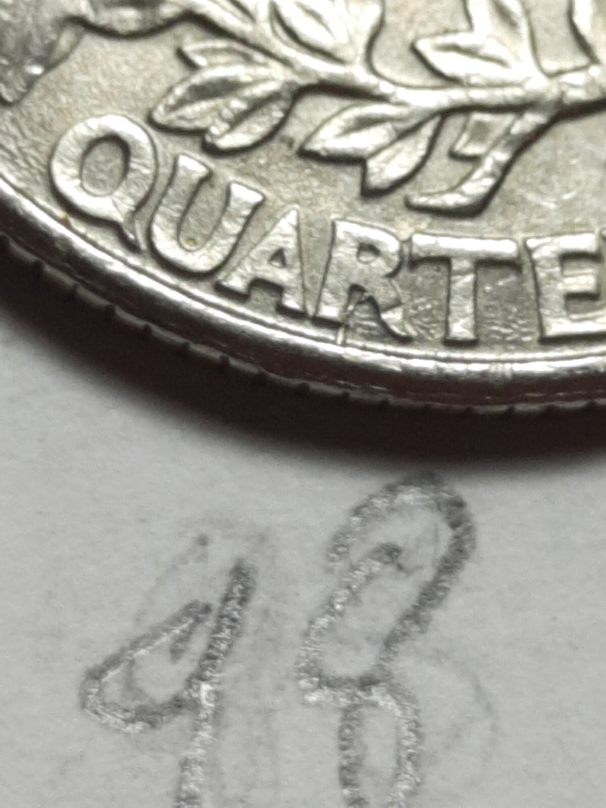 Error Lot of 2 🇺🇸 UNITED STATES 25c 1983-1998 Quarters w/Die Cracks See ...