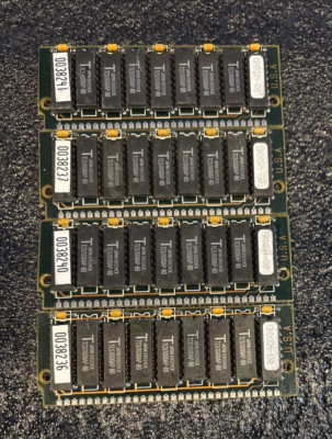 4 x 1MB 80ns FPM SIMM Memory Module RAM 4MB Vintage PC 286 386 *TESTED ...