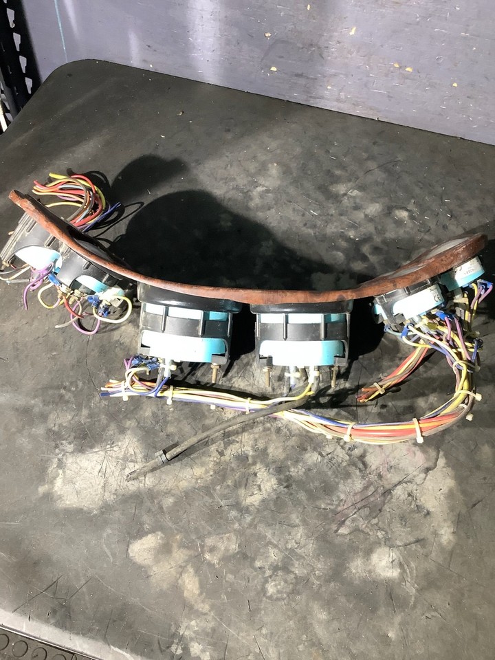 Crownline Boat 8 Gauge Instrument Dash Panel Assy. (Wood Grain) | eBay