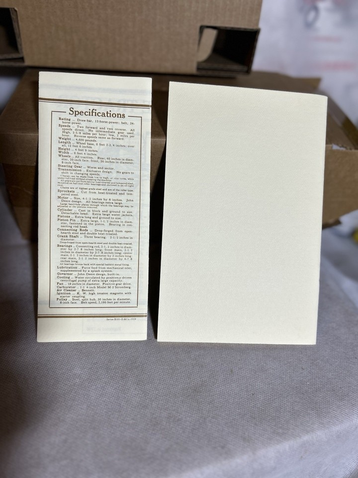 John Deere Dain 1/16 Farm Tractor “Nashville 1996” Marketing expo by ...