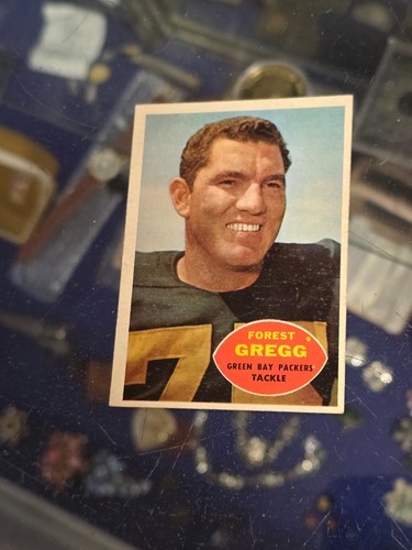 1960 TOPPS FOREST GREGG #56 RC--PRESENTABLE UNCREASED ROOKIE PACKERS ...