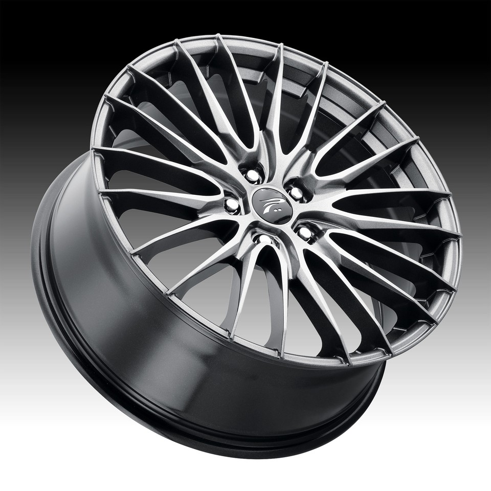 Platinum 465G Reprisal Bright Graphite 20x8.5 5x115 35mm (465-2891G+35 ...