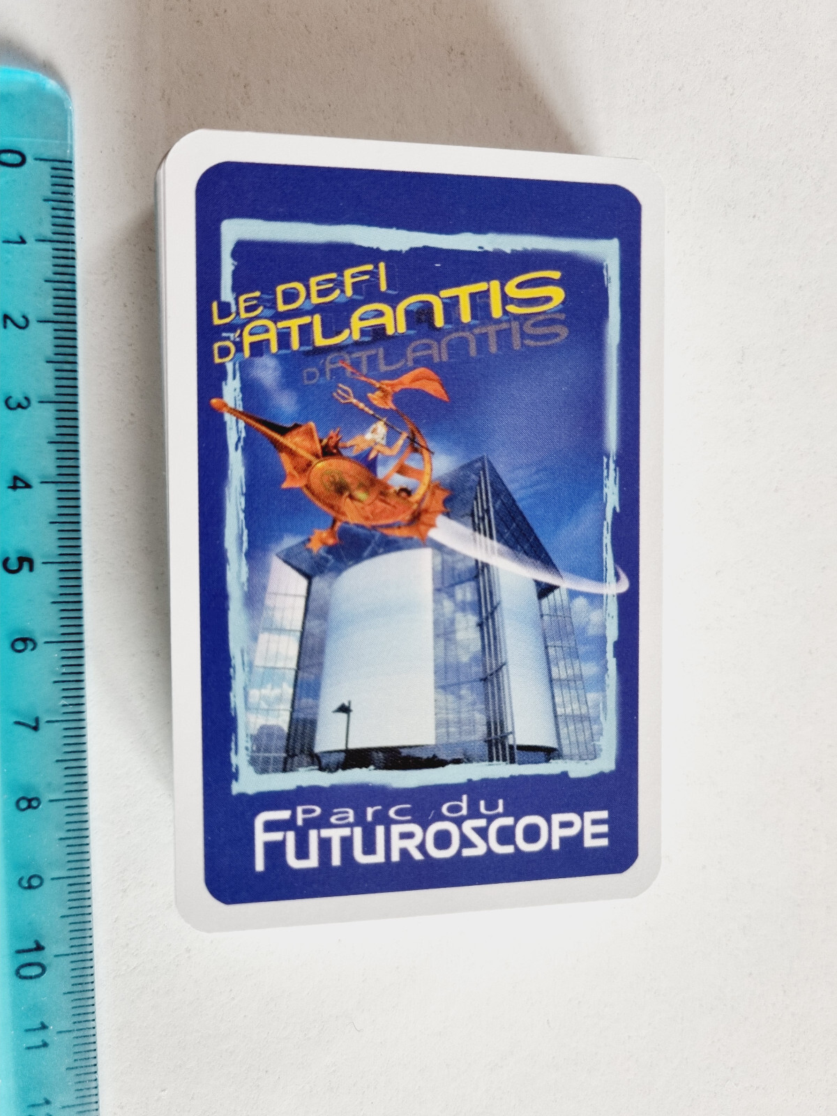 Cartes De Jeu Le Defi D'Atlantis Parc Du Futuroscope Grimaud Cartes à ...