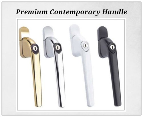 UPVC Window Handle inline espag - Key Locking For Double Glazing | eBay UK