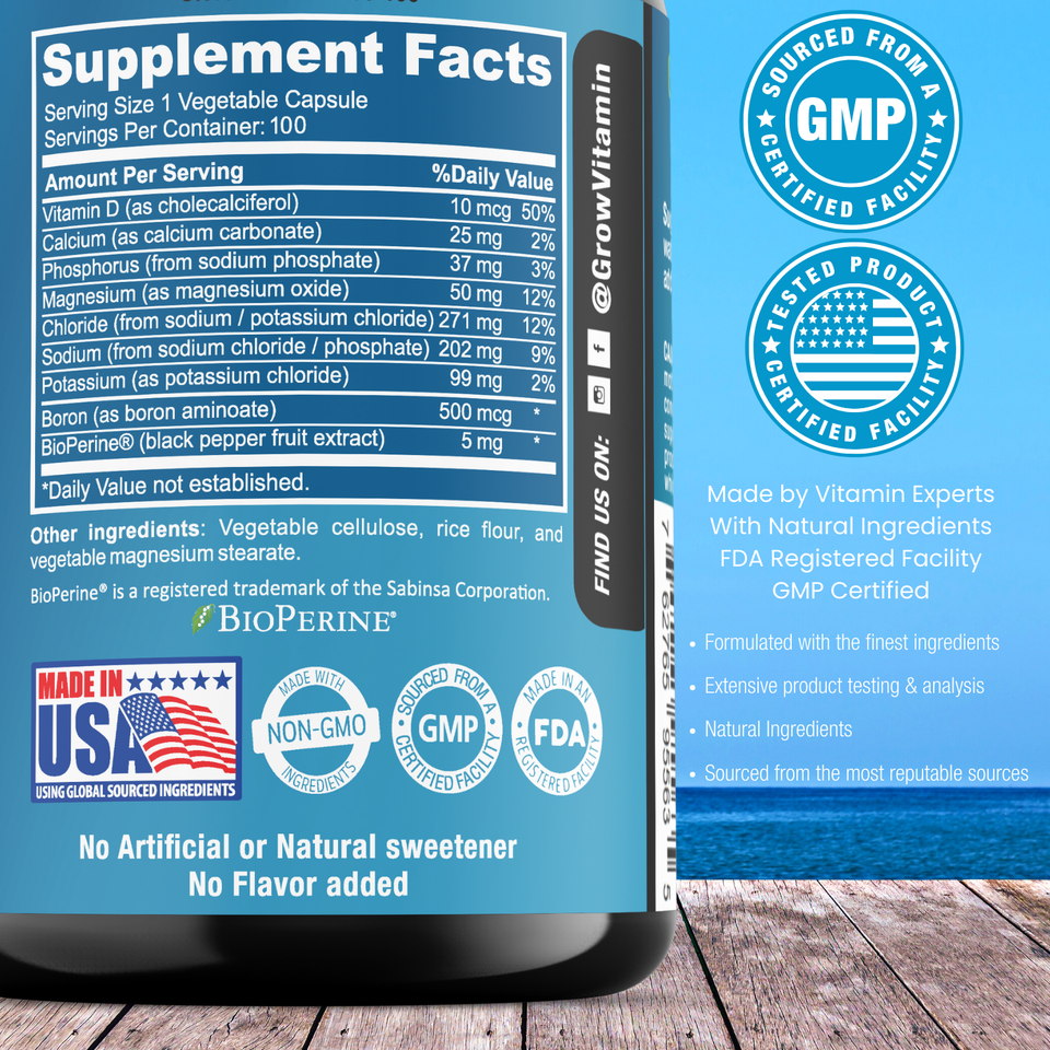 Salt Caps Electrolyte Replacement 00 Buffered Salt Pills POTS Syndrome ...