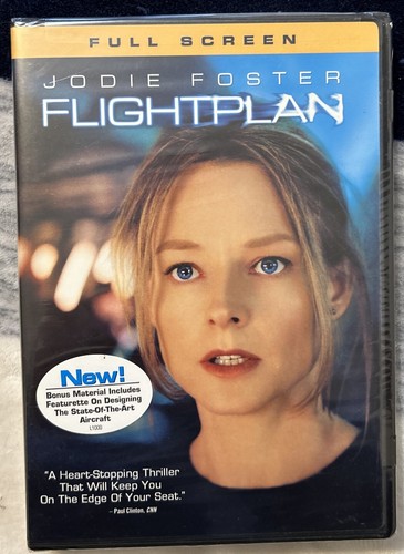 Flightplan (DVD, 2006, Full Frame) Jodie Foster Brand New In Plastic ...