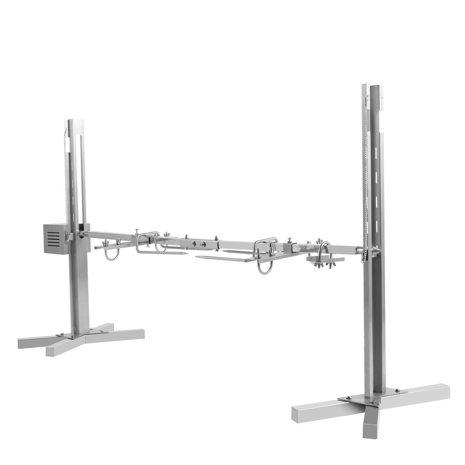 53" Large Spit Roaster Rotisserie Chicken Electric BBQ Grill Pig Lamb ...