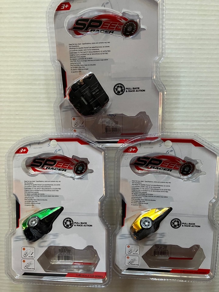 SPEED RACER - PULL BACK & RACE ACTION | eBay
