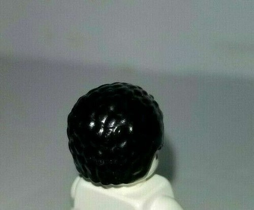LEGO Afro Hair Minifigure HAIR Black Coiled Short Curly Boy Girl Wig | eBay