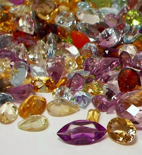 100+ CT MIX LOT LOOSE FACETED NATURAL GEMSTONES MIXED GEMS WHOLESALE ...
