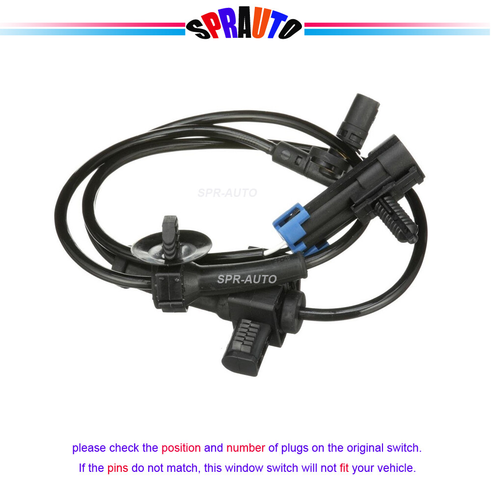 2ABS Wheel Speed Sensor Rear Left & Right For Cadillac Escalade ESV EXT ...
